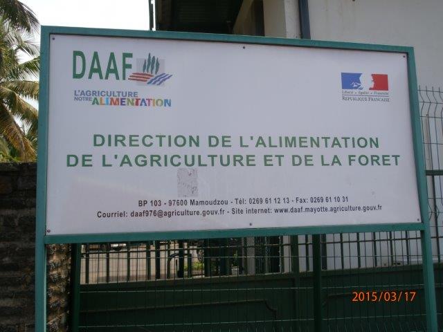 Comment contacter la DAAF ? | DAAF Mayotte